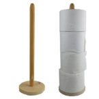 WC rol houder voor aan de muur - simpel en klassiek - Handig Goed